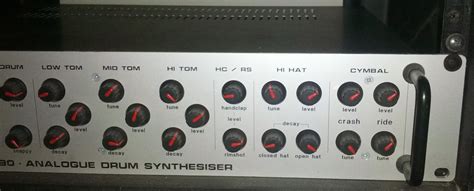 MATRIXSYNTH Analogue Drum Synth SN By Trevor Page Roland TR Based Rack