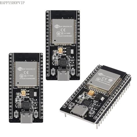Hsv Usbc 38pin Wifi Bluetoothcompatible Board Typec Esp32 Nodemcu 32s Wifi Shopee Malaysia