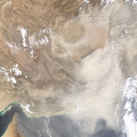 Southwest Asia Dust Storm