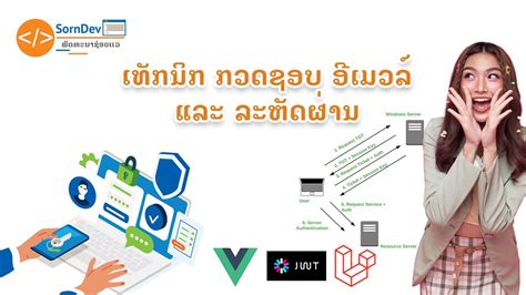 ກວດຊອບຟອມ Login ອີເມວລ໌ ແລະ ລະຫັດ ແບບງ່າຍໆ Laravel Vuejs Sorndev Youtube
