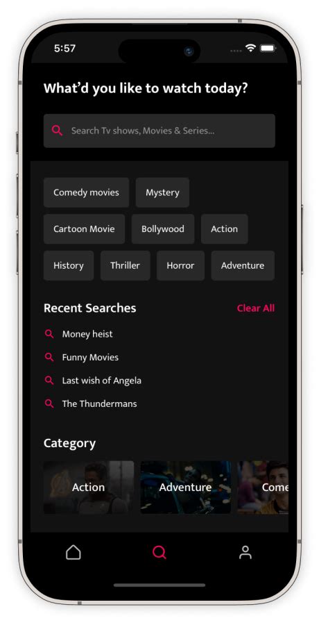 Movie Series Video Streaming App Template In React Native Cli Netflix