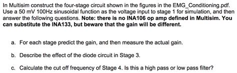 Solved Please Screenshot The Oscilloscope Output For Each Of Chegg Com