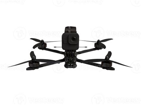 3d Render Of Fpv Drone Isolated 54678374 Png