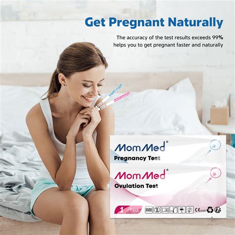 Ovulation And Pregnancy Test Strips Combo Kit 25100 Mommedcom