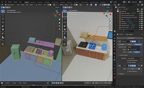 boolean doesn t seem to be working in render view cg cookie