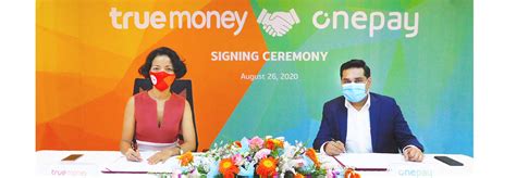 Onepay အသုံးပြုသူ Customer များ ပိုမိုလွယ်ကူအဆင်ပြေစွာ ငွေသွင်း ငွေထုတ်ပြုလုပ်နိုင်ရန် Truemoney