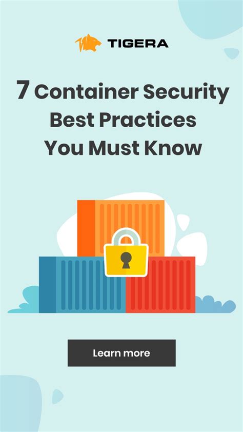 Tigera On Linkedin Container Security Best Practices