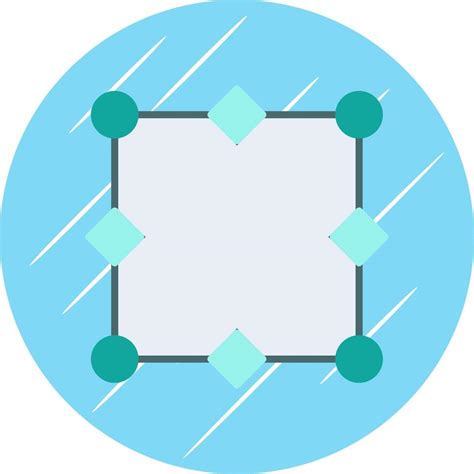 Nodes Flat Circle Icon Design 43869033 Vector Art At Vecteezy