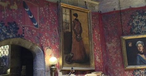 Portrait Of A Young Professor Mcgonagall In The Gryffindor Common Room