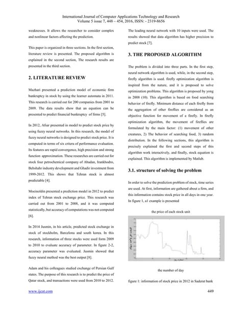 Combining Neural Network And Firefly Algorithm To Predict Stock Price