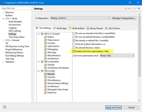 Gnu Link Time Optimization Finds Non Matching Declarations Mcu On Eclipse
