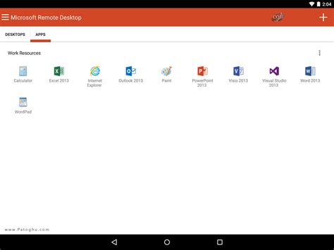 دانلود مایکروسافت ریموت دسکتاپ برای کنترل کامپیوتر از طریق اندروید Microsoft Remote Desktop V10