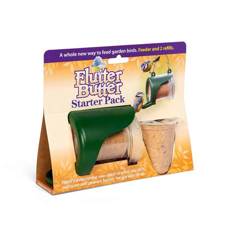 Flutter Butter Eco Refill Starter Pack Feeder And 2 Refills From £999 Flutter Butter Eco Refill Starter Pack Feeder And 2 Refills From £999