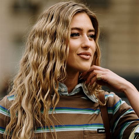 C Curl Perm Trend Blowout Perm Treatment Marie Claire