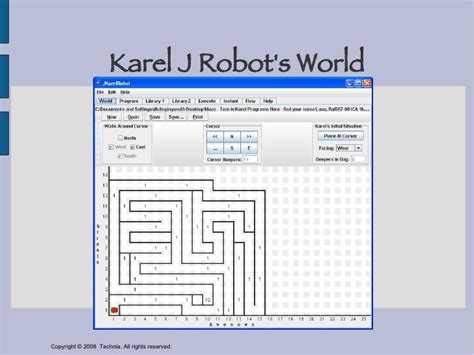 karel the robot teaches critical thinking
