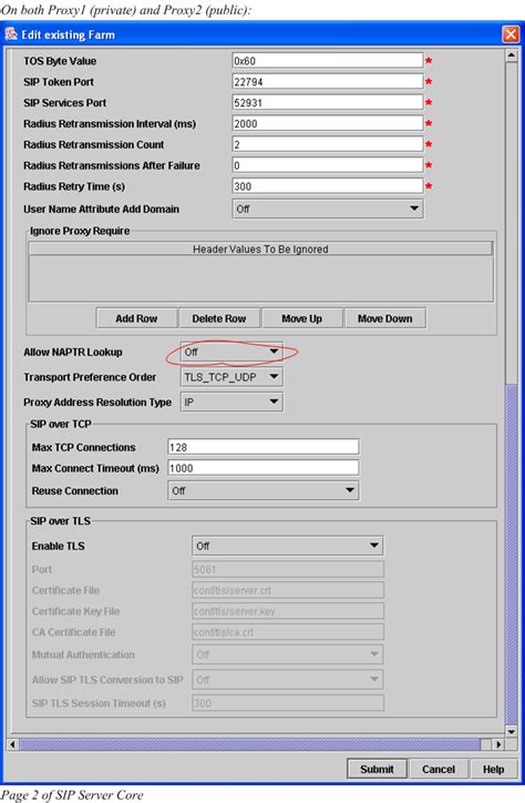 cookbook configuring cisco sip proxy server