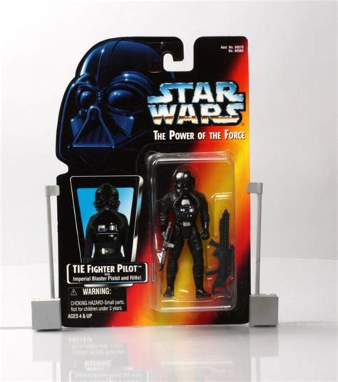 Tie Fighter Pilot Wvariant Warning Sticker And Imperial Blaster Pistol