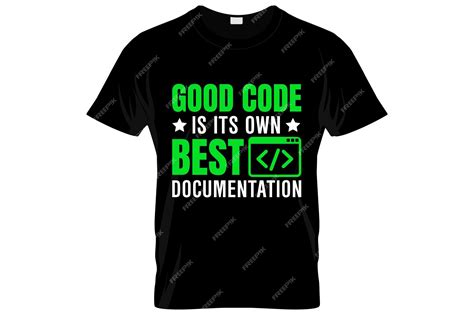 premium vector software developer t shirt design or sd poster design