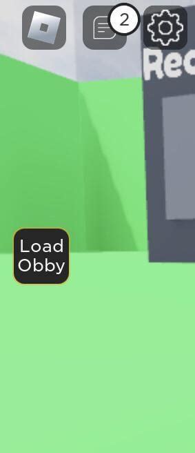My Edit Obby Button Disappeared Rroblox