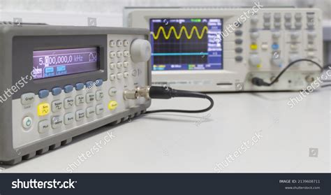 Power Supplies Electronic Measuring Devices Laboratoryelectronic Stock Photo 2139608711