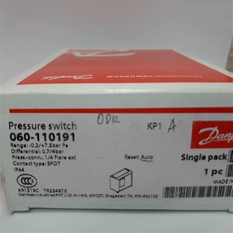 Jual Paling Murah Pressure Switch Danfoss Kp 1 Auto Danfoss Low Pressure Switch Kp 1 A Termurah