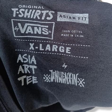 Vans X Asia Art Tee Mens Fashion Tops And Sets Tshirts And Polo Shirts