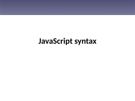 Introduction To Javascript Concepts Ppt