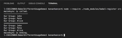 Nodejs Babel 6x Different Usage Transpiling To Es5 And Debugging Kenan Hançer Blog