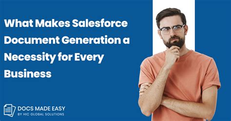 Salesforce Document Generation A Necessity For Every Business