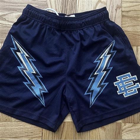 Blue Bolt Eric Emanual Shorts Worn Couple Of Depop