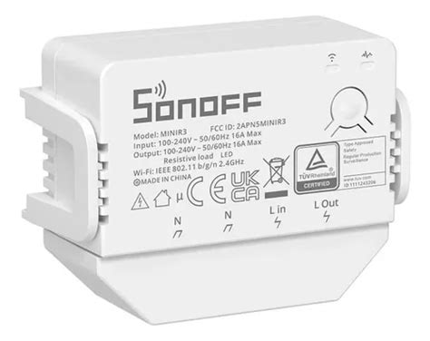 Sonoff Minir3 Interruptor Inteligente Wifi Macrotec Cuotas Sin Interés Sonoff Minir3 Interruptor Inteligente Wifi Macrotec Cuotas Sin Interés