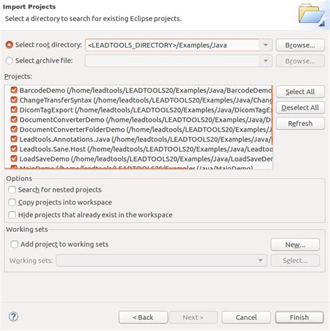 Getting Started With The Leadtools Linux Libraries And Demo Projects Getting Started Raster