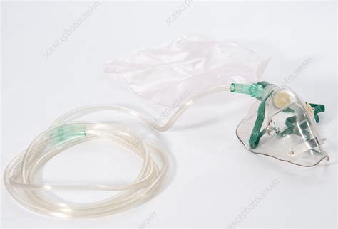 Non Rebreather Mask Nrb Stock Image C039 3224 Science Photo Library