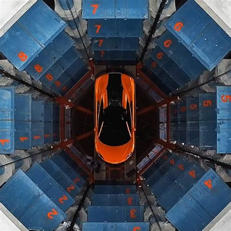 Daniel Statham Creates Fully Automated Future Car Park In China