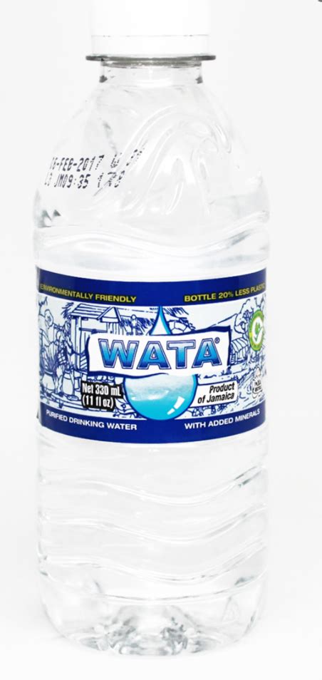 Wata Purified Drinking Water 330 Ml Fedlin Limited