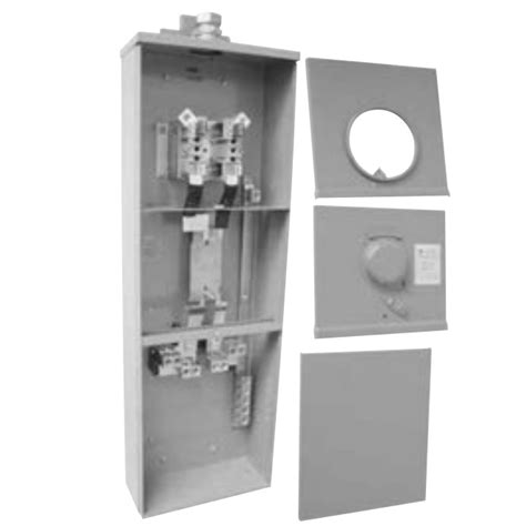 Hydel Ja4124e T 200a Meter Socket And Breaker Evolt