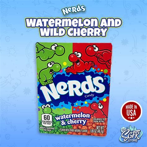 Nerds Candy Watermelon And Cherry 47g Tiktok Shop Singapore