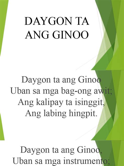 Daygon Ta Ang Ginoo Pdf