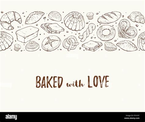 Fresh Bread Poster Stock Vector Image And Art Alamy