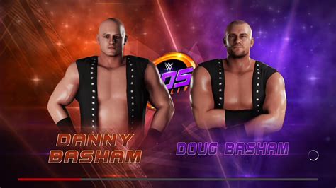 Wwe 2k18 Danny Basham Vs Doug Basham Youtube