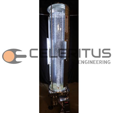 Borosilicate Single Column Bubble Photobioreactor 100 Ltr At ₹ 225000