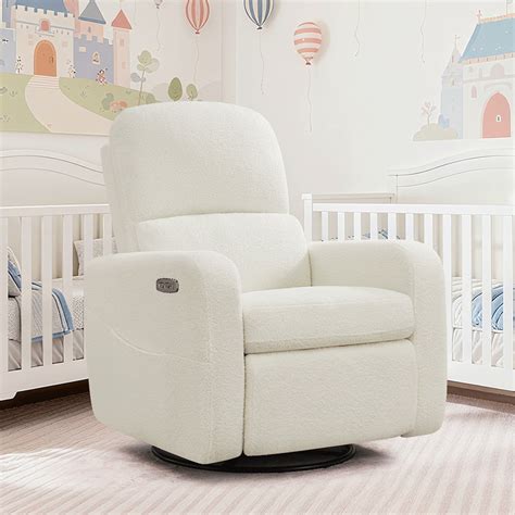 Latitude Run® Breh 356w Power Swivel And Rocker Glider Recliner With