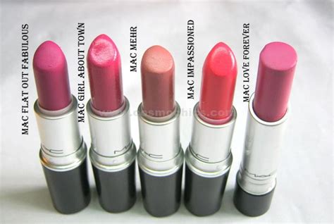 Mac Light Pink Lipstick Swatches