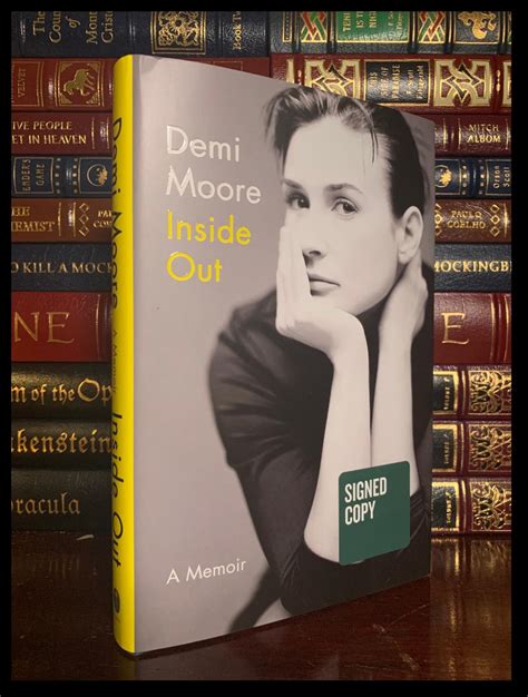 Inside Out Signed By Demi Moore Brand New Hardback 1st Edition