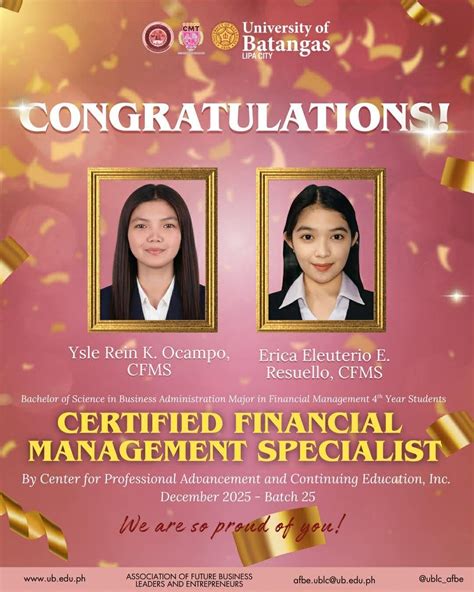 Association Of Future Business Leaders And Entrepreneurs Ub Lipa City