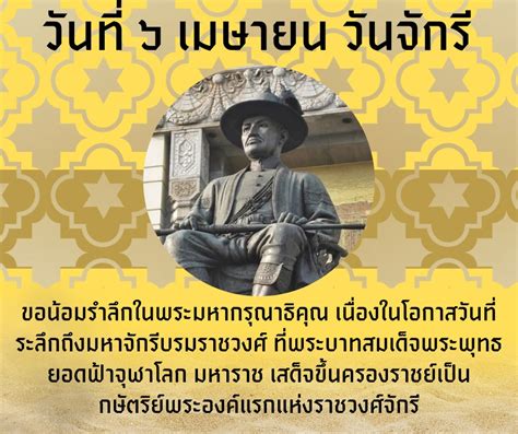 รักสยาม วันพระบาทสมเด็จพระพุทธยอดฟ้าจุฬาโลกมหาราช และ วันที่ระลึกมหาจักรีบรมราชวงศ์ หรือ วัน