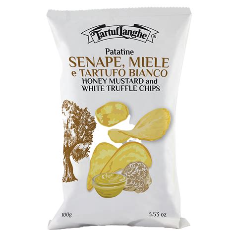 Tartuflanghe Chips With Mustard White Truffle And Honey 100g