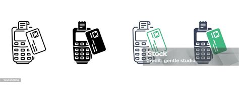 결제 단말기 및 신용 카드 라인 및 실루엣 아이콘 세트 Pos 비접촉식 거래 픽토그램 흰색 배경에 무선 돈 지불 기호 컬렉션입니다 고립된 벡터 그림 가볍게 두드리기에 대한