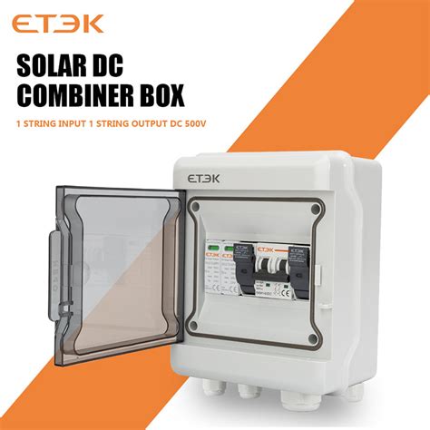 EKDBS PV Solar DC Combiner Box ETEK ELECTRICAL