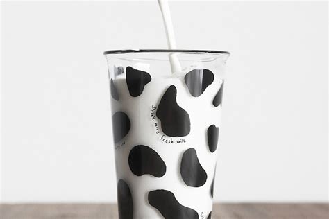 유리컵·물컵 밀크 카우 글라스 오늘의집 쇼핑